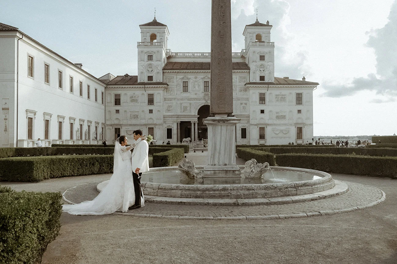 Wedding Villa Rome Stunning White Wedding Décor At Villa Miani, Rome